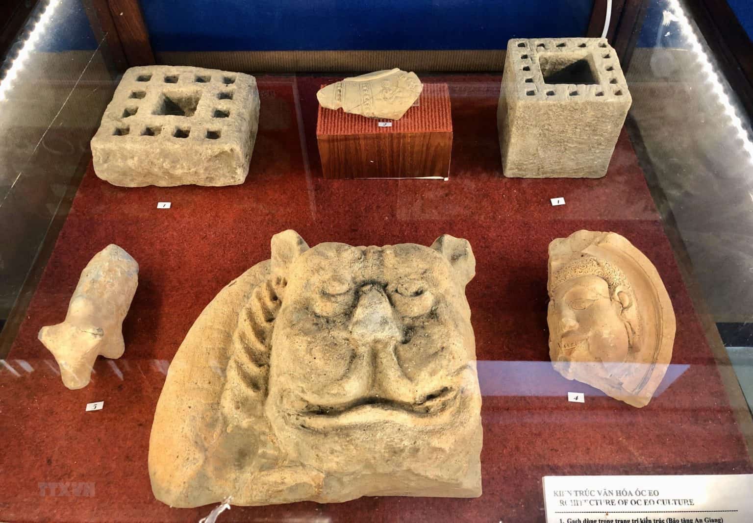 Oc Eo Remains Site: National Relic in Ba The, An Giang, Vietnam